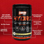 Hydrolyzed whey protein for muscle recovery