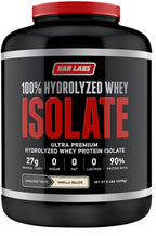 Hydrolyzed whey protein isolate vanilla