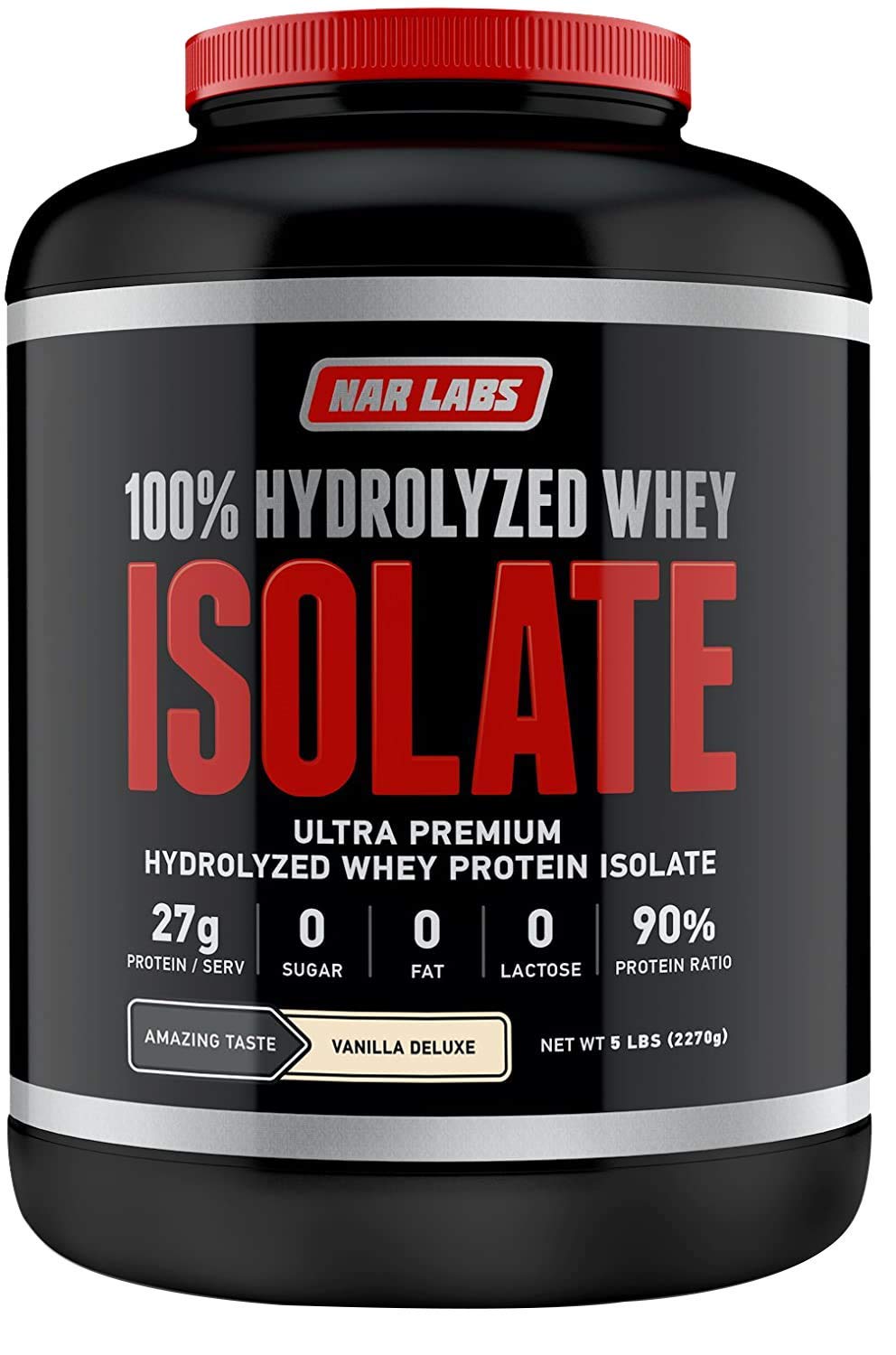 Hydrolyzed whey protein isolate vanilla