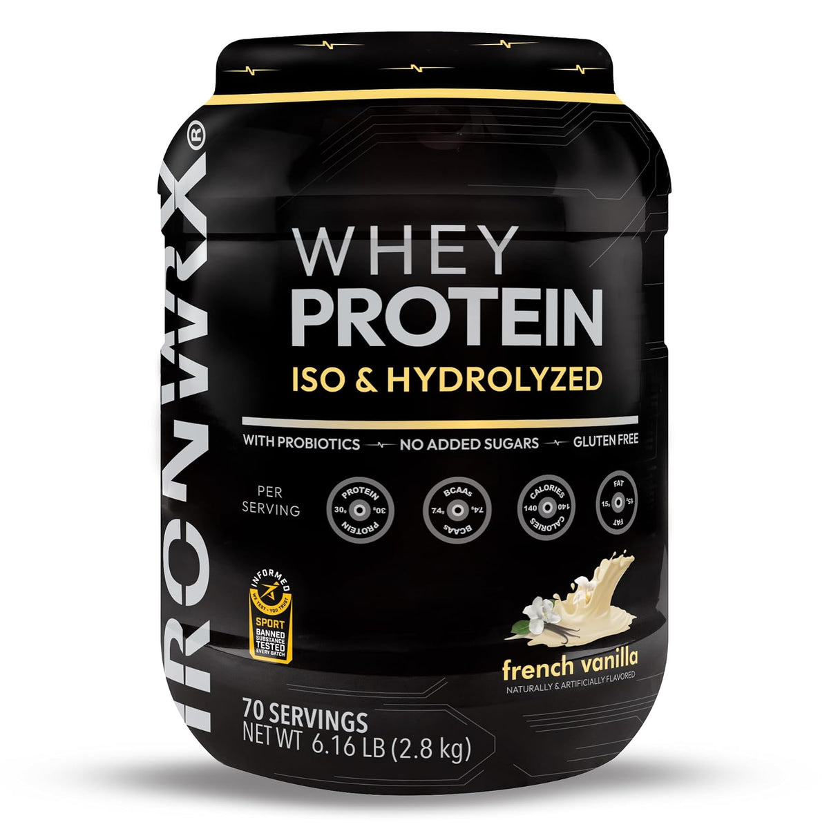 Hydrolyzed whey protein isolate