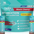 HydroMATE electrolyte powder black cherry flavour