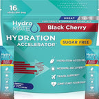 HydroMATE electrolyte powder black cherry flavour