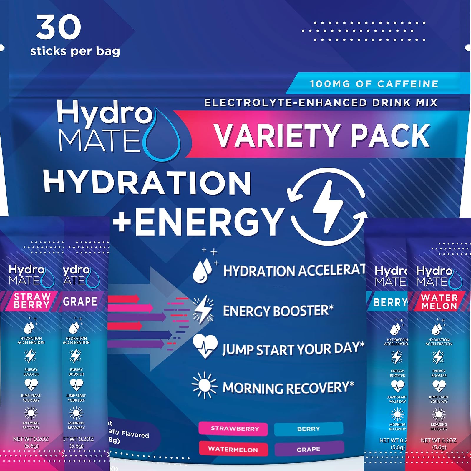 HydroMATE electrolyte powder for energy