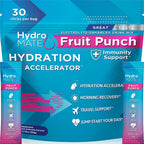 HydroMATE electrolyte powder fruit punch