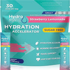 HydroMATE electrolyte powder strawberry lemonade