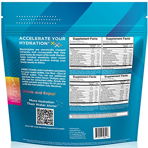 HydroMATE electrolyte tablets for energy