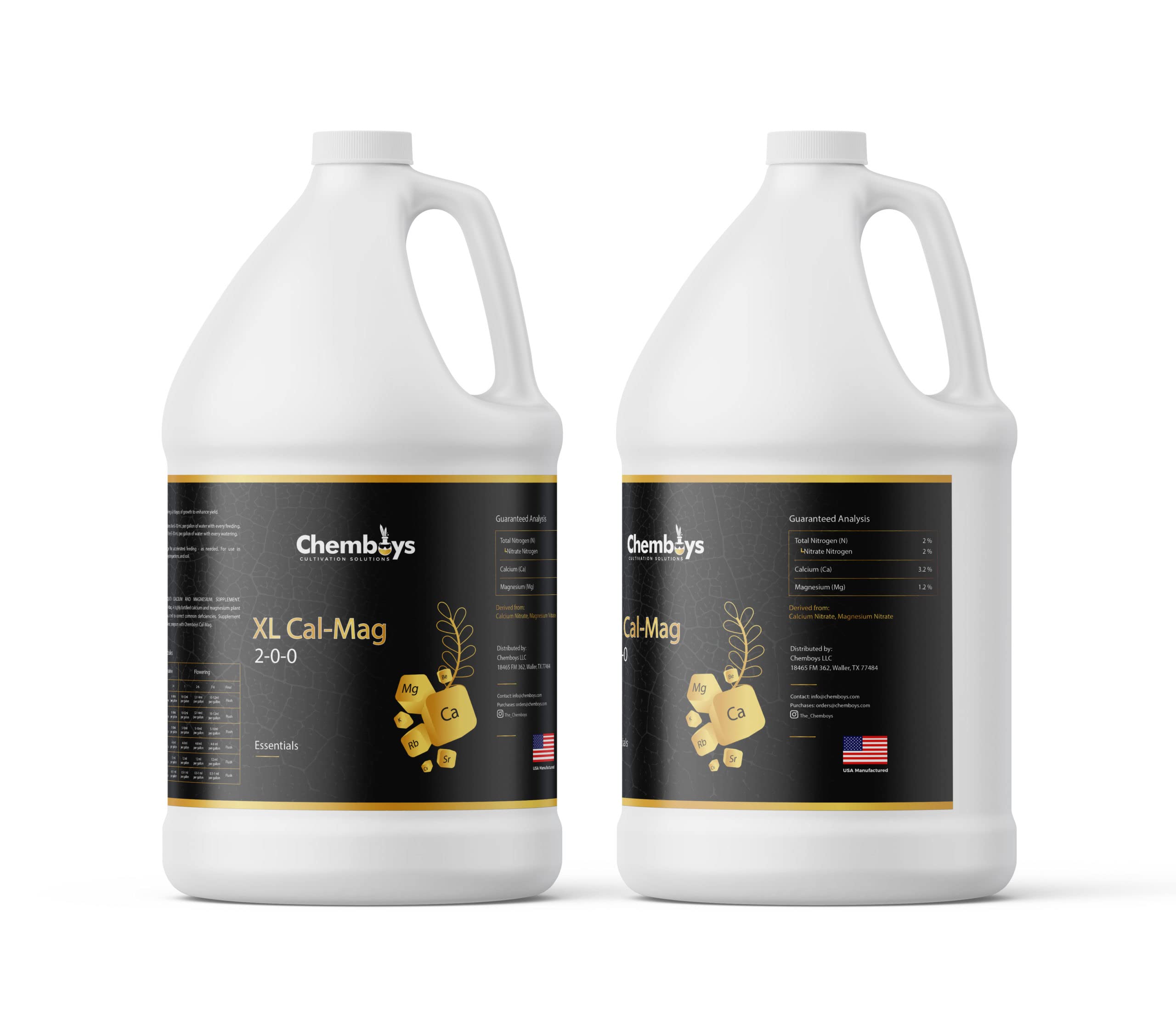 Hydroponics calcium magnesium nutrient solution