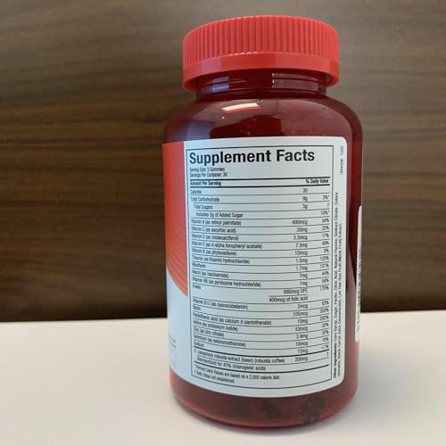 Hydroxycut blended vitamin energy support