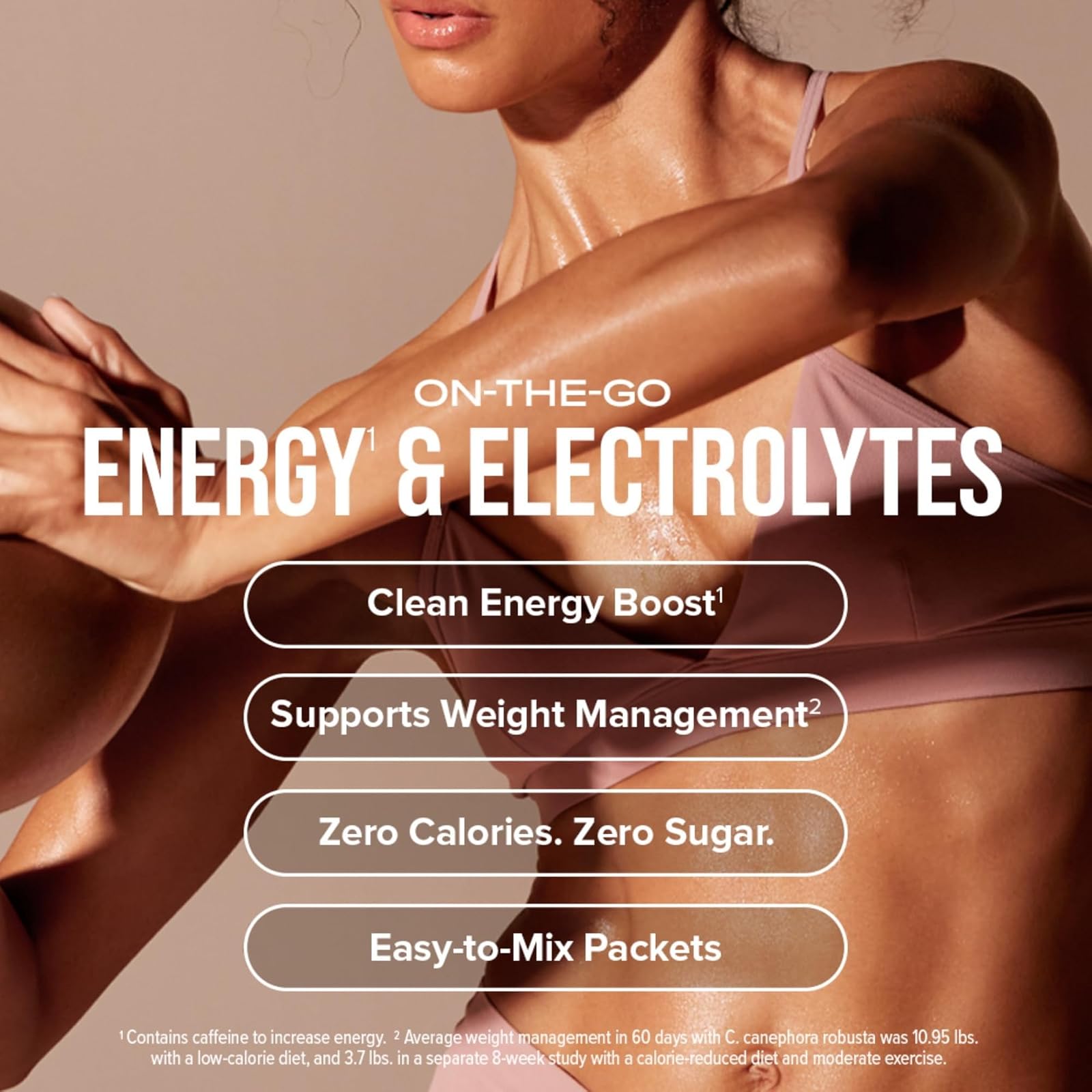 Hydroxycut drink mix for metabolism boost