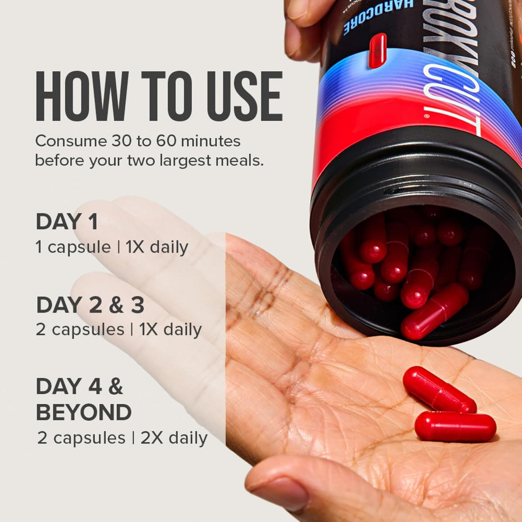 Hydroxycut Hardcore for enhanced performance