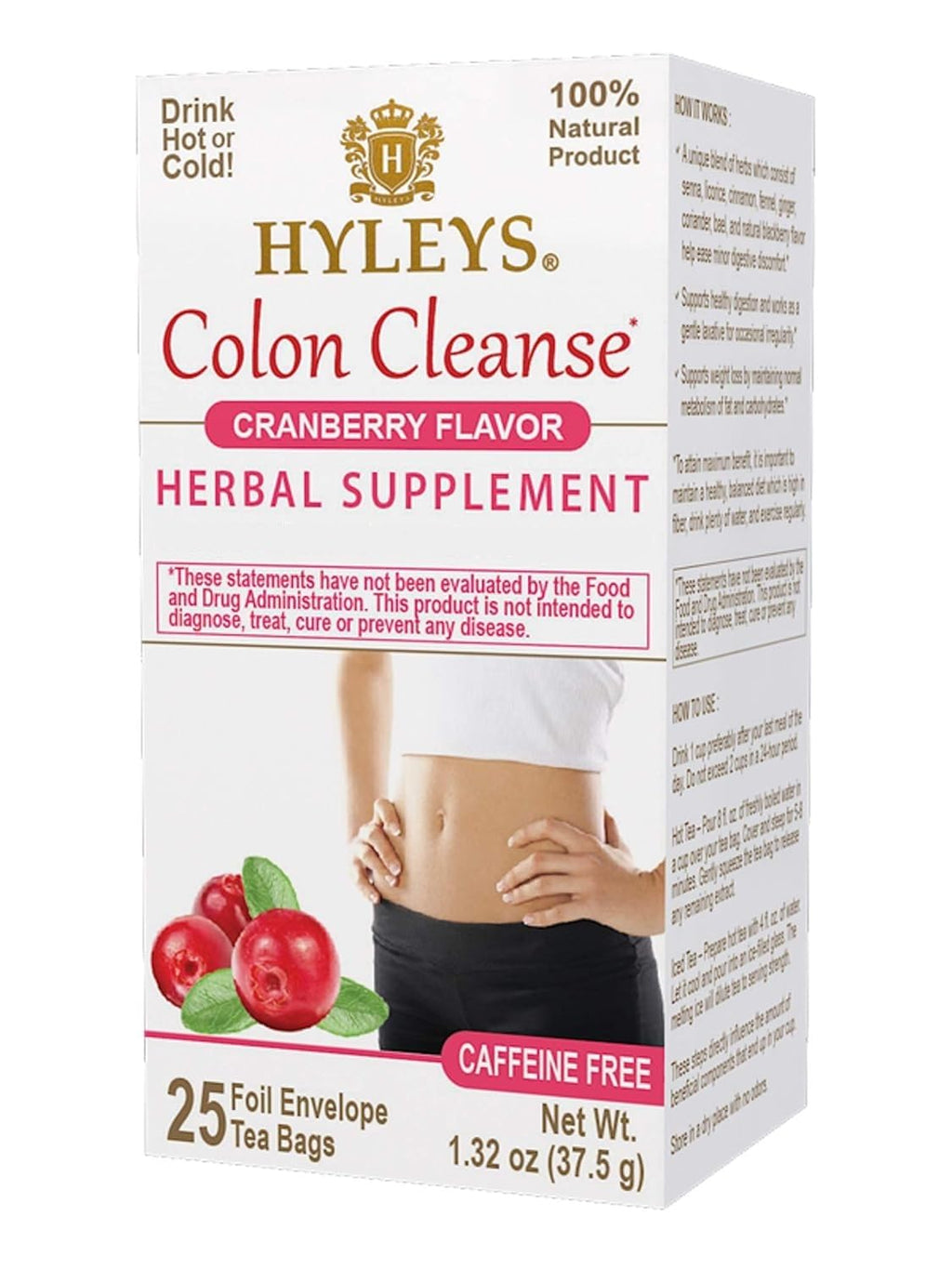 Hyleys colon cleanse herbal tea