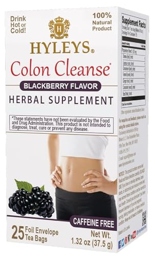 Hyleys colon cleanse tea bags