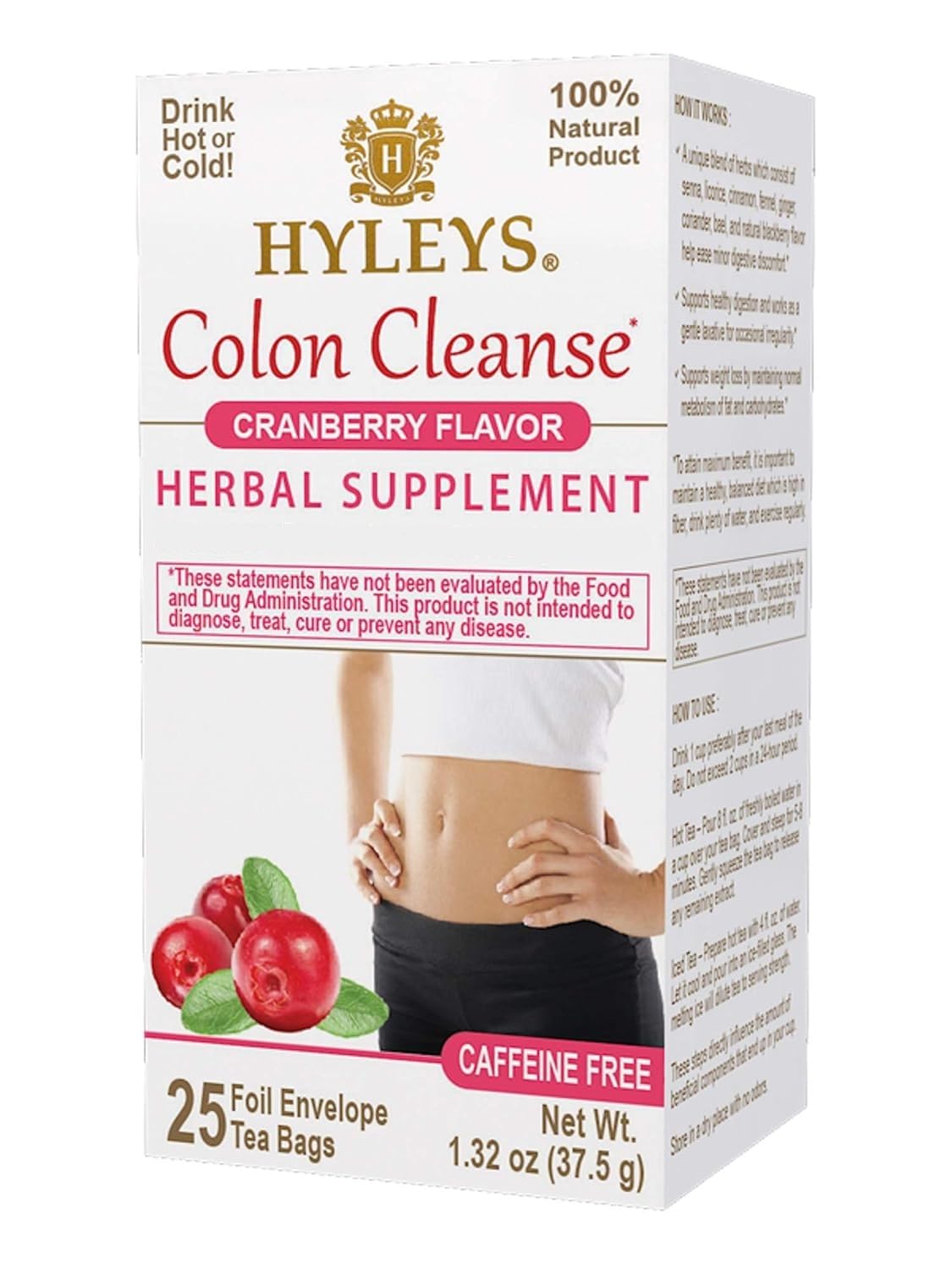 Hyleys Colon Cleanse Tea bags