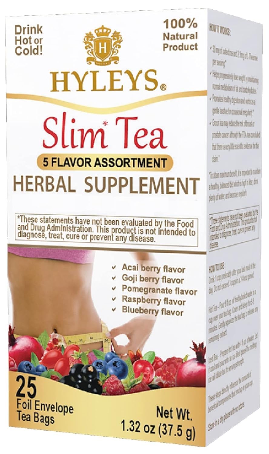 HYLEYS detox tea for weight loss