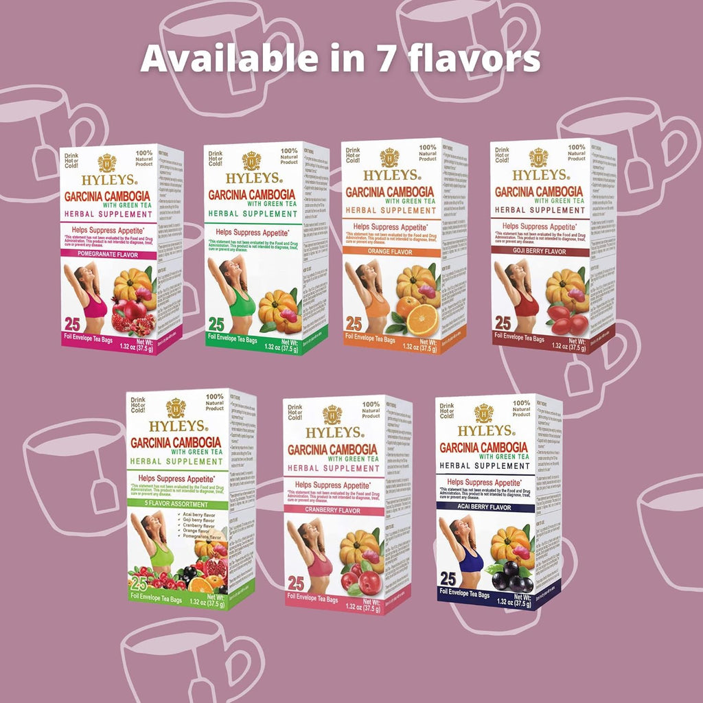 HYLEYS Garcinia Cambogia tea packs