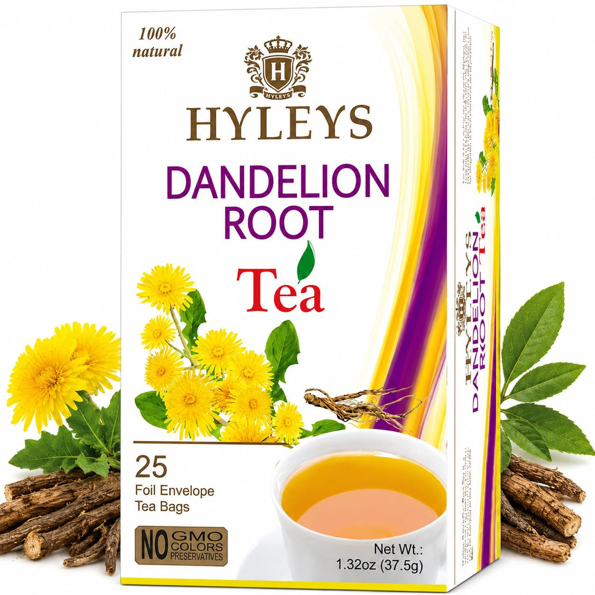 Hyleys herbal detox tea bags