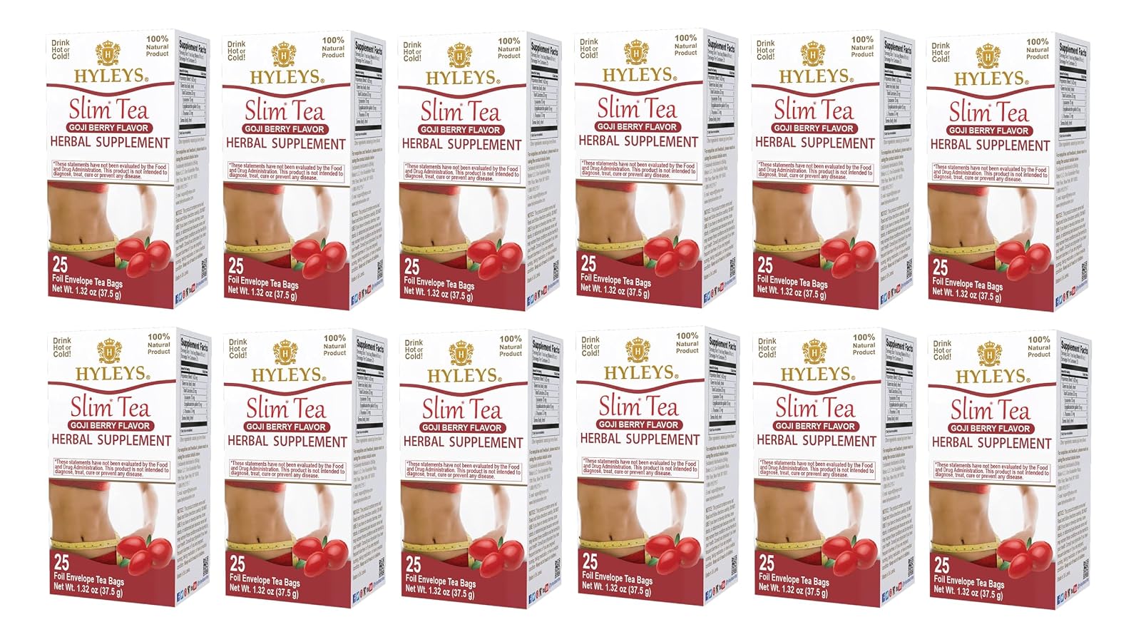HYLEYS herbal detox tea experience