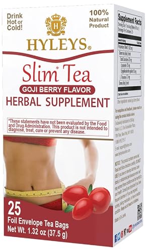 Hyleys herbal tea with goji berry