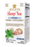 Hyleys herbal tea with mint and valerian