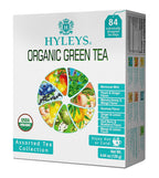 Hyleys organic green tea variety pack