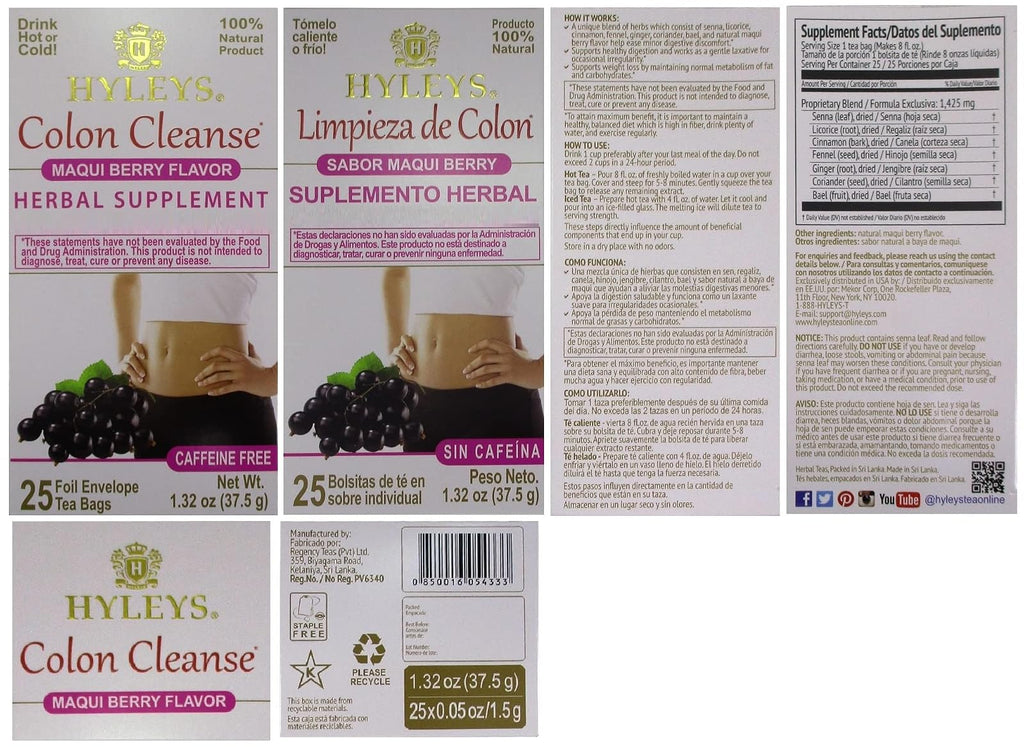 Hyleys tea for gut wellness