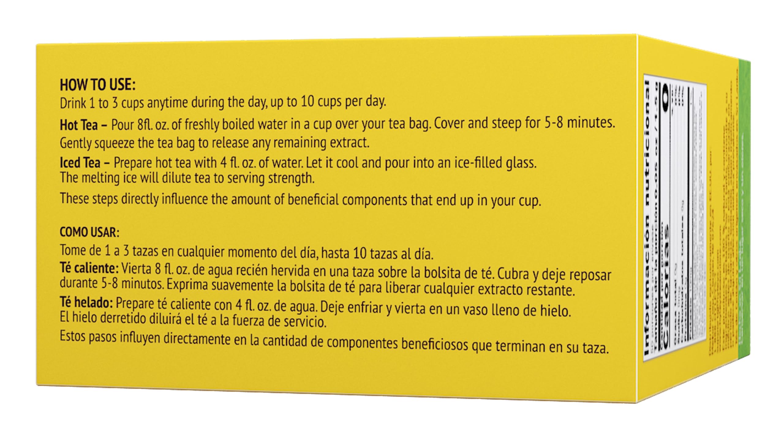 Hyleys turmeric green tea blend