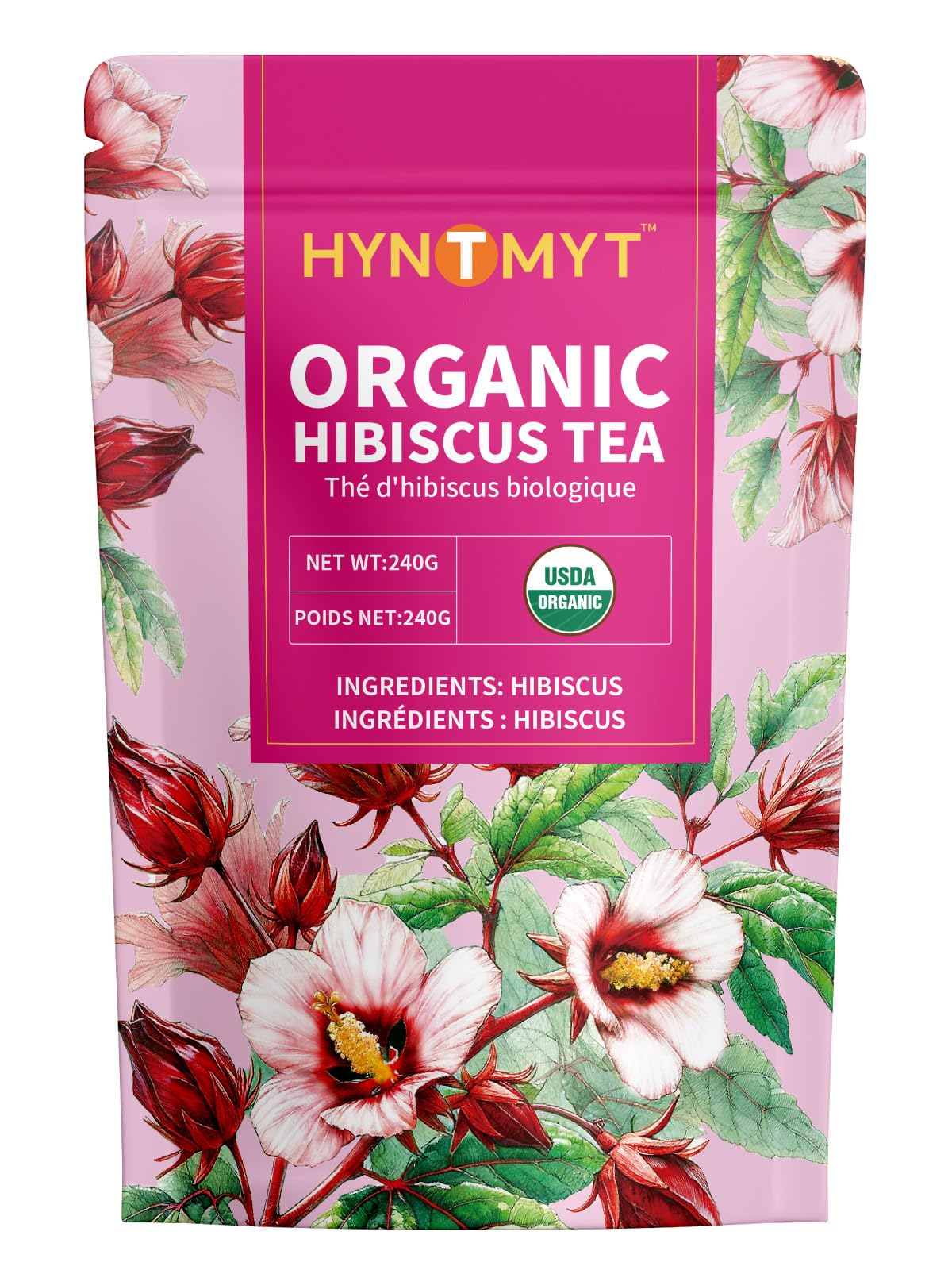 Hyntmyt organic hibiscus tea bags