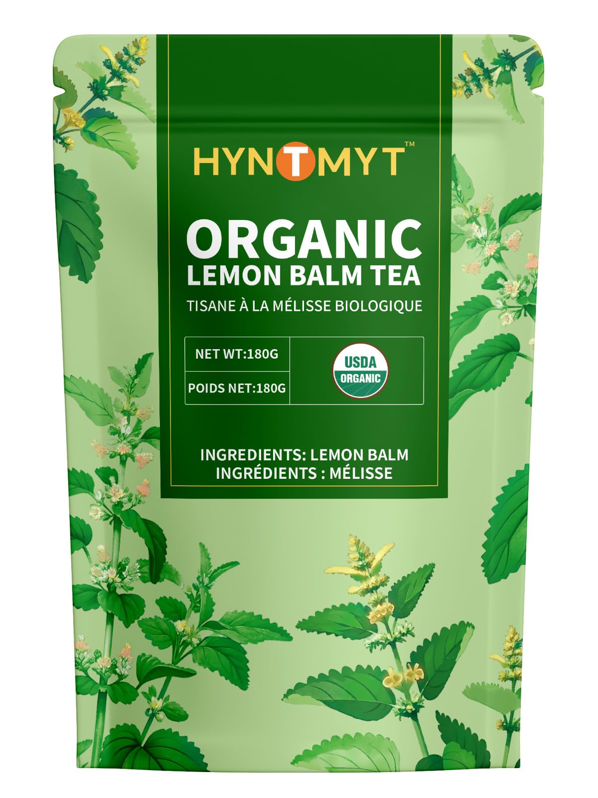 Hyntmyt organic lemon balm tea bags