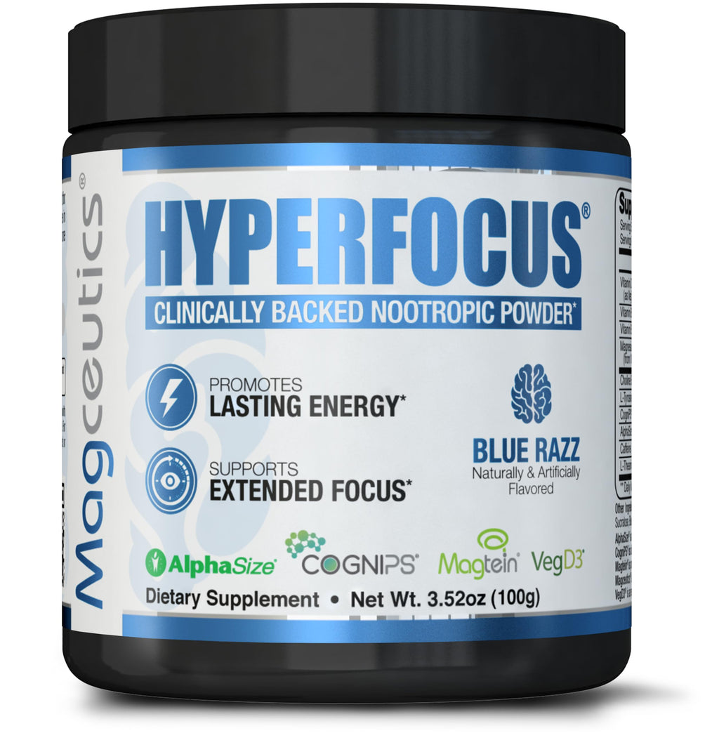 Hyperfocus magnesium brain supplement powder