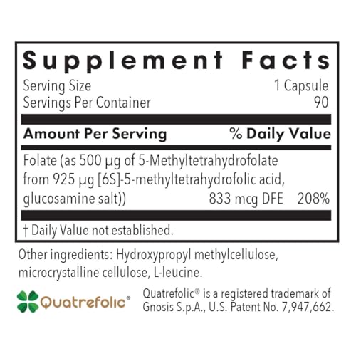 Hypoallergenic B9 vitamin formula