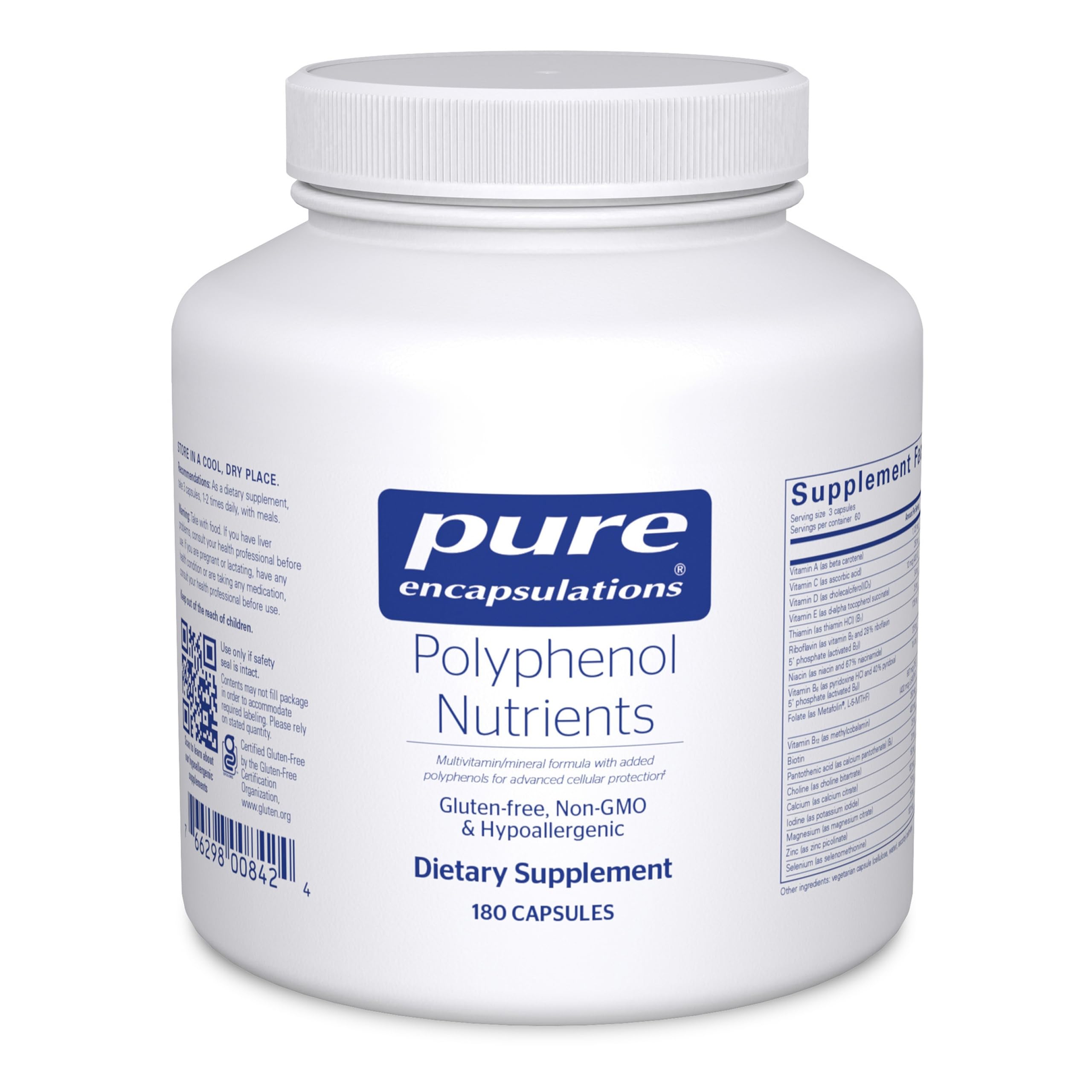 hypoallergenic multivitamin and mineral blend