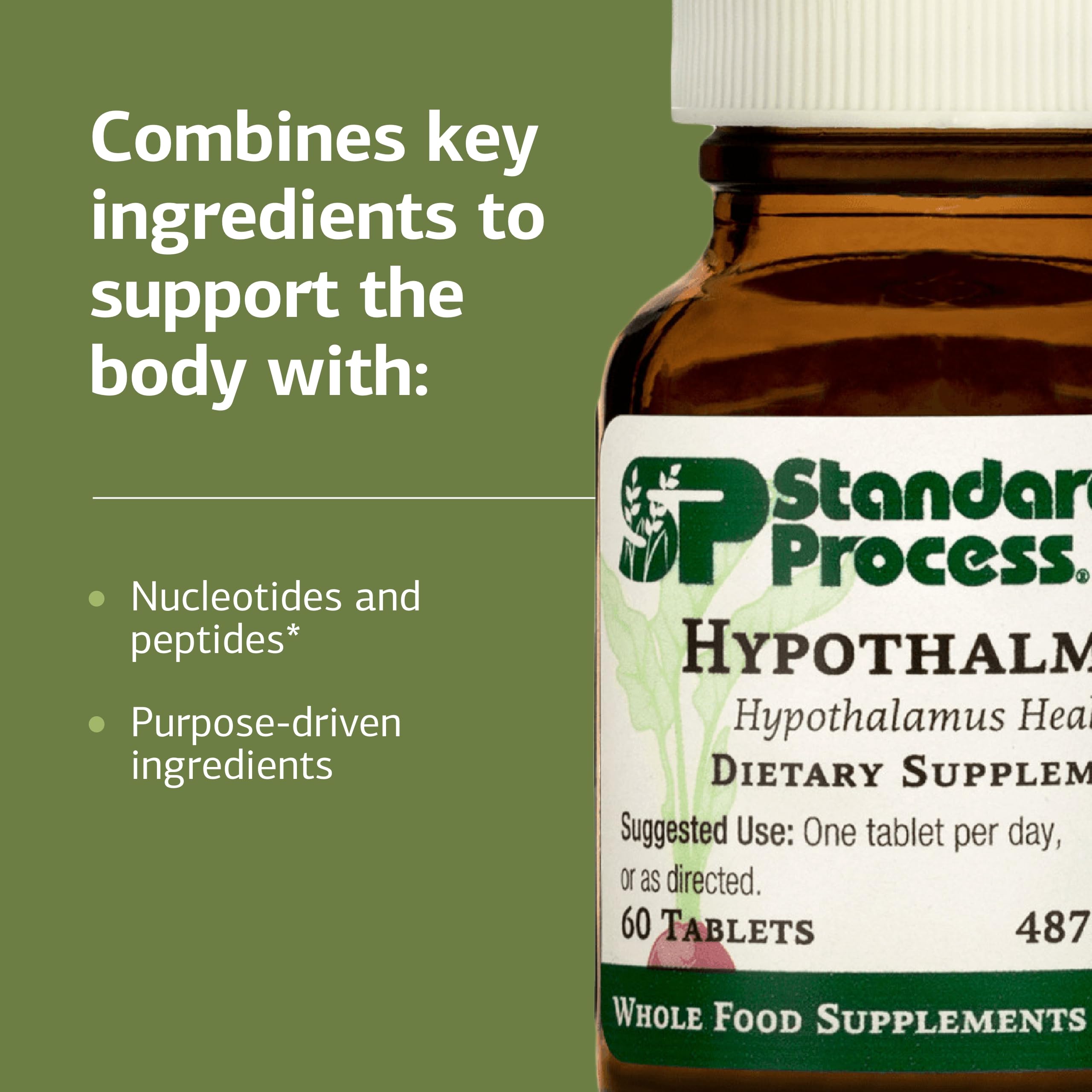 Hypothalamus extract for balanced health