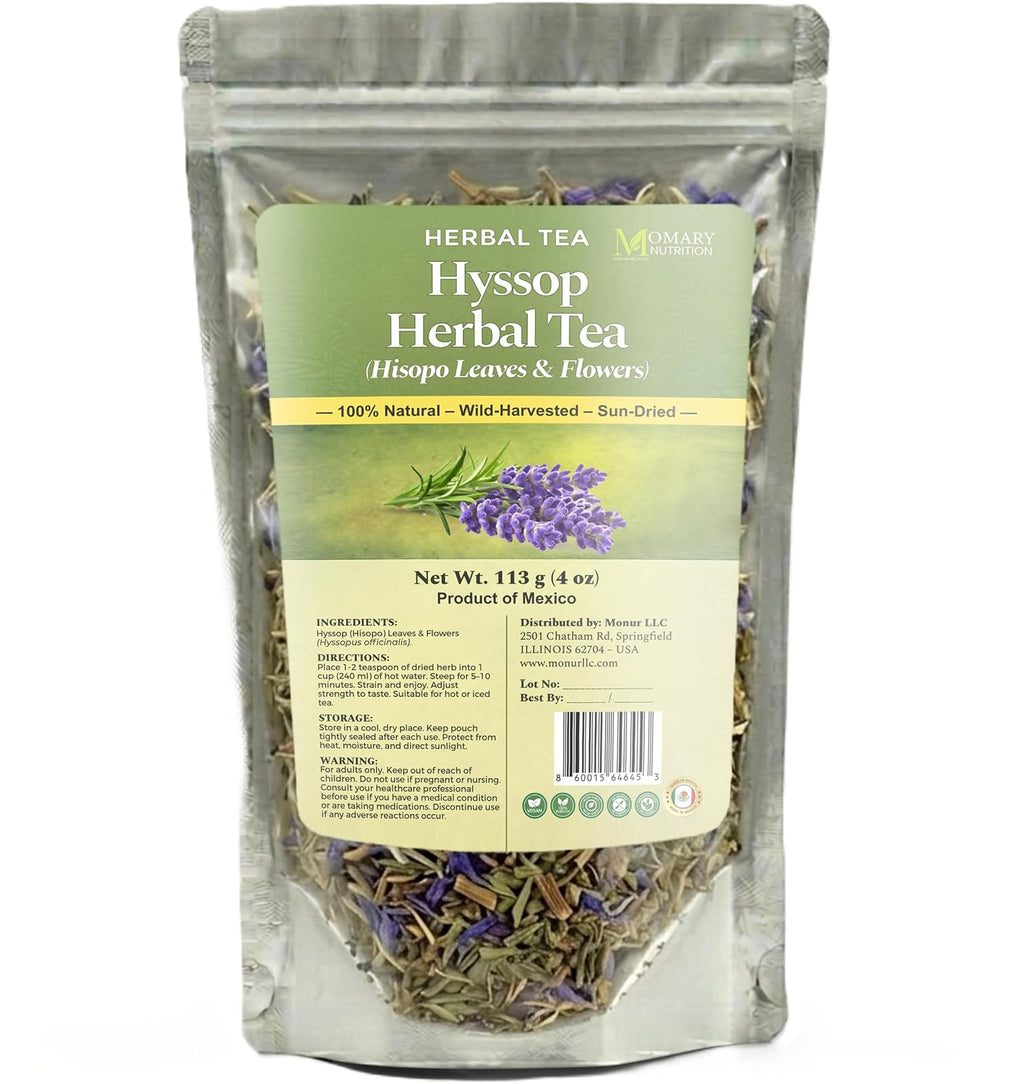 hyssop herbal tea for relaxation
