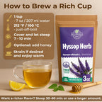 hyssop tea blend for digestive health