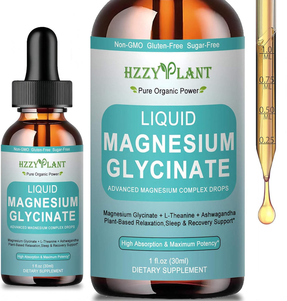 HZZYPLANT magnesium glycinate liquid drops