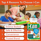 I-Can kids vitamins for focus