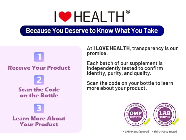 I LOVE HEALTH NMN capsules