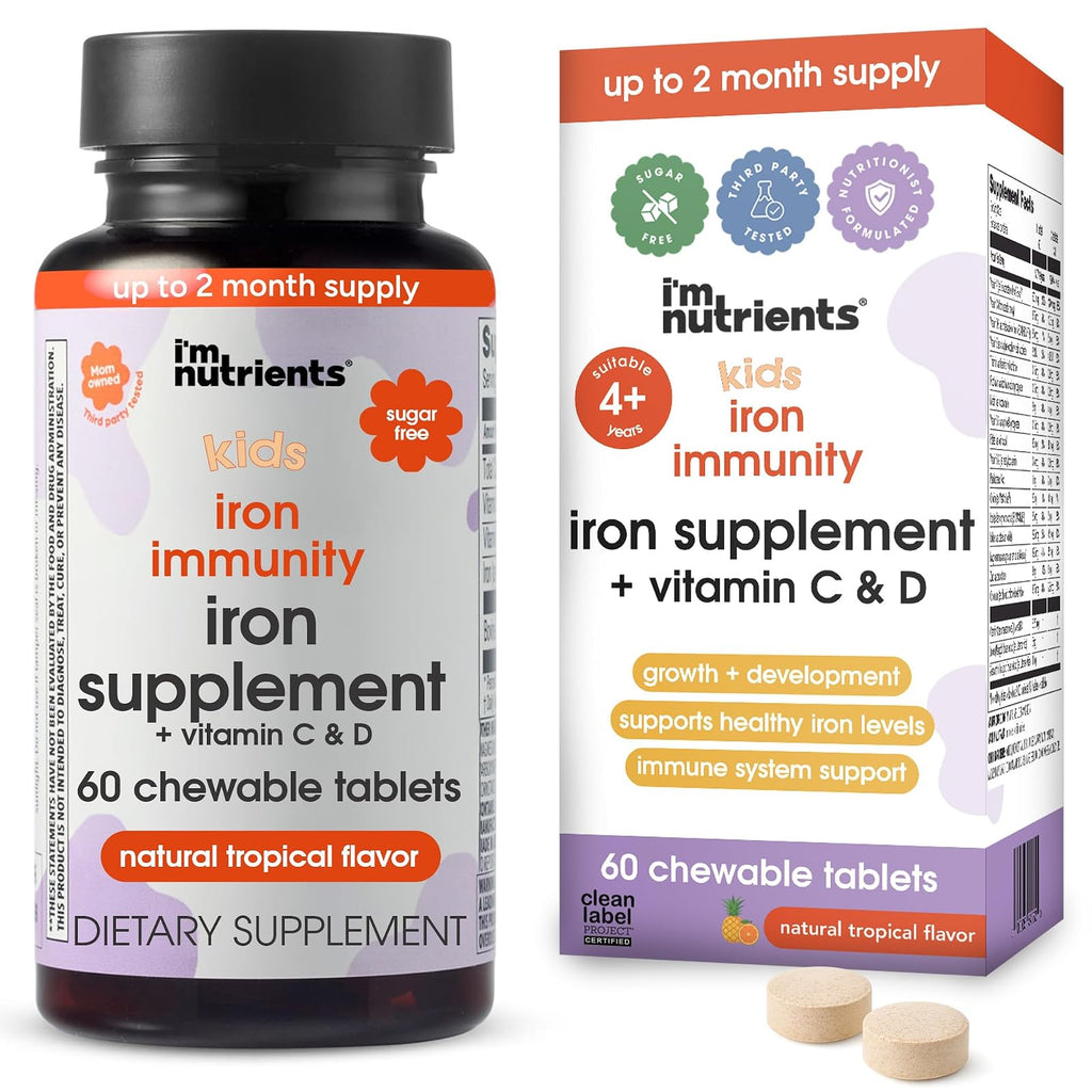 I'm Nutrients iron supplement for kids