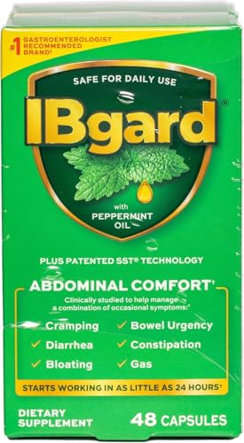 IBgard peppermint oil digestive support