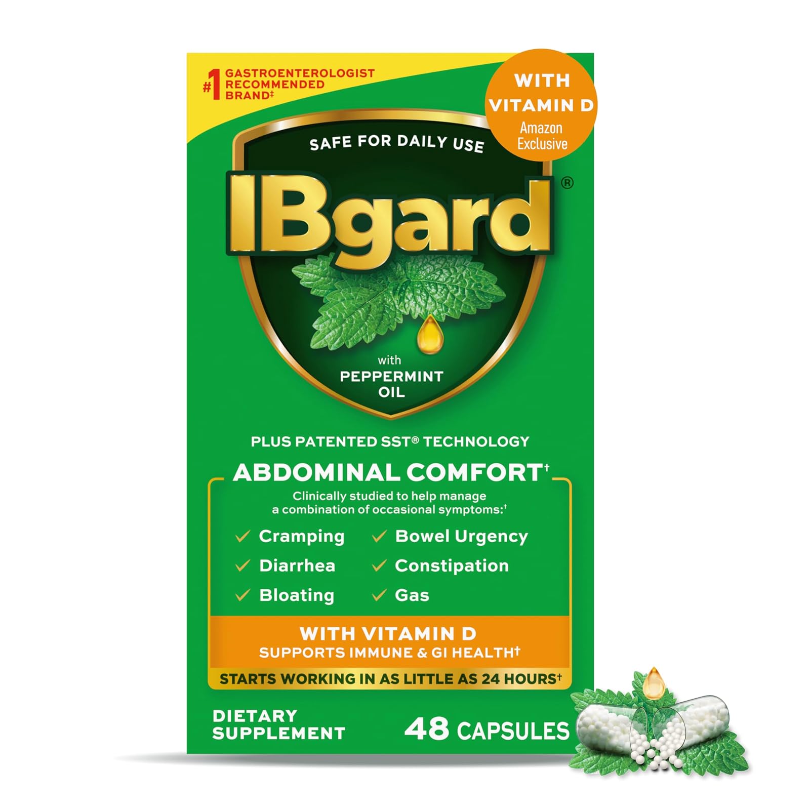 IBgard vitamin D capsules for immunity
