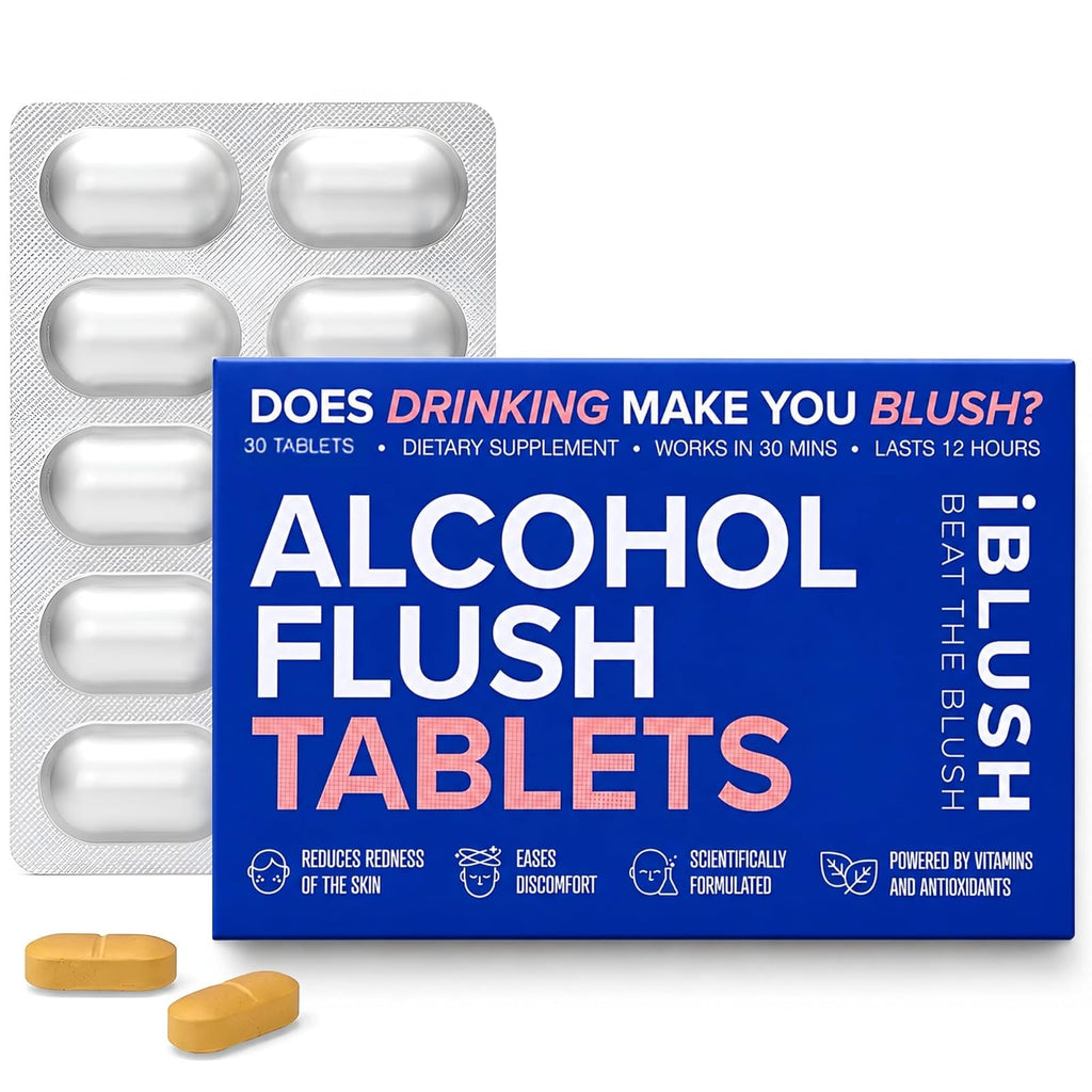 iBLUSH alcohol flush relief tablets
