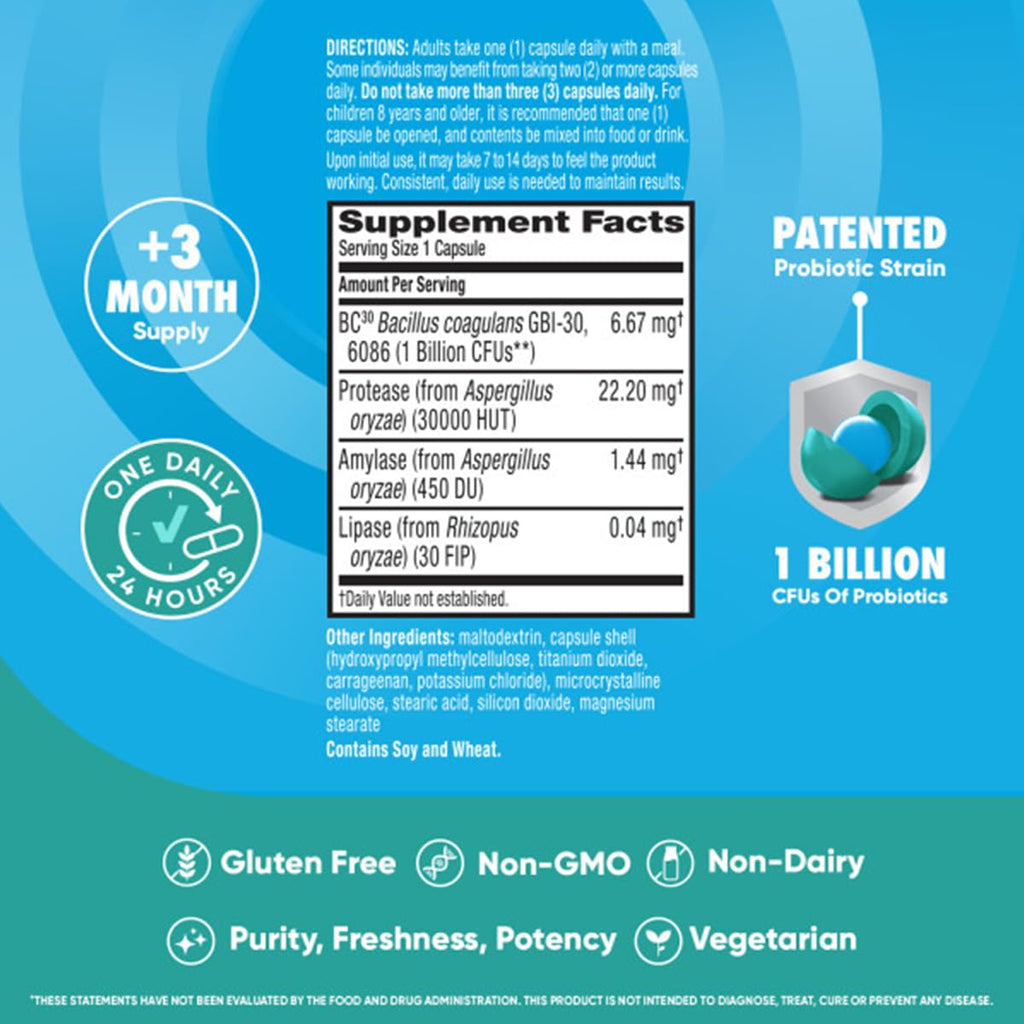 IBS relief with Digestive Advantage probiotics