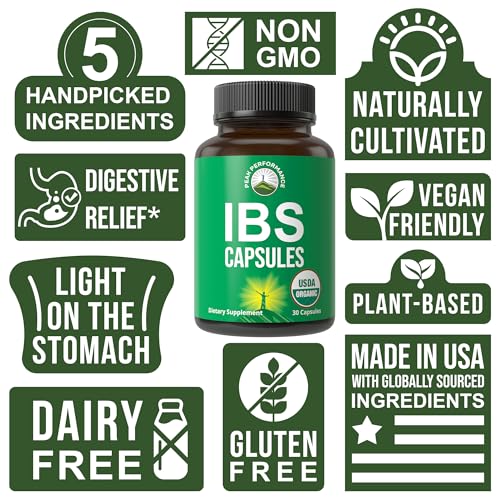 IBS support with organic herbs