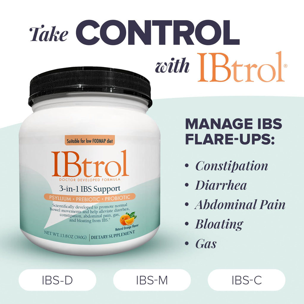 IBS symptom relief with psyllium