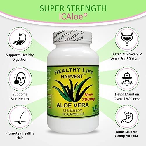 IC Supplements aloe vera capsules