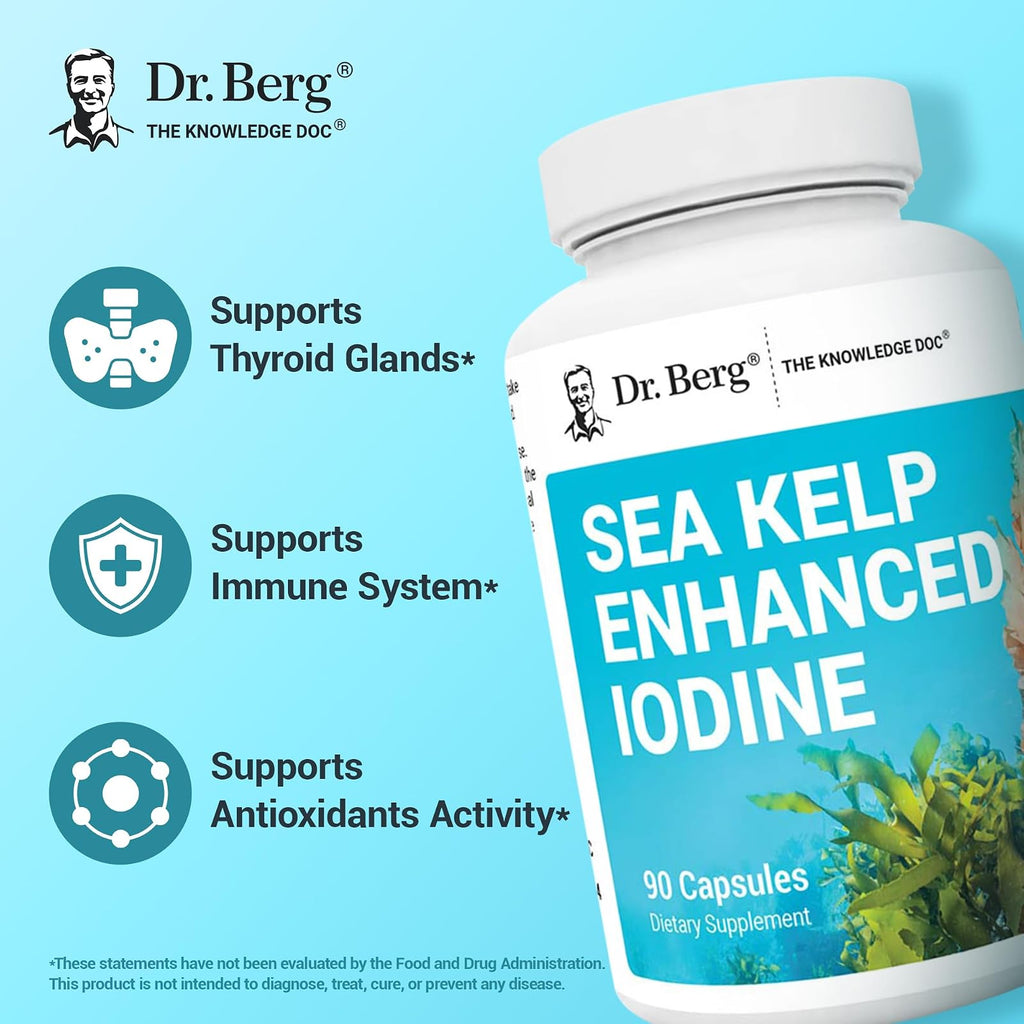 Icelandic sea kelp iodine benefits