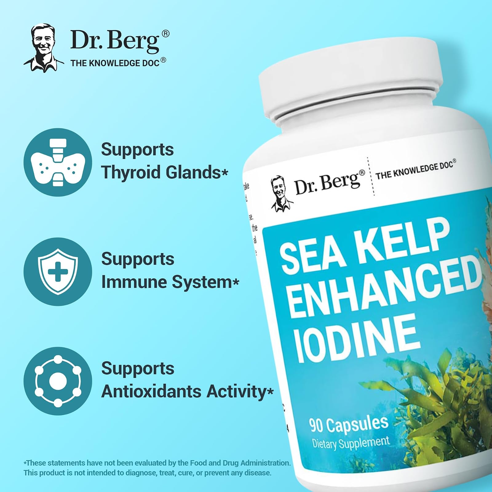 Icelandic sea kelp iodine benefits
