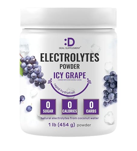icy grape electrolyte powder for hydration