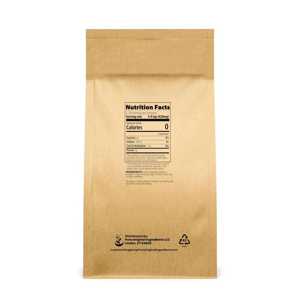 ideal food additive sodium propionate