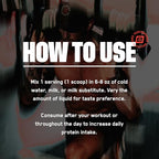 Ideal for muscle recovery